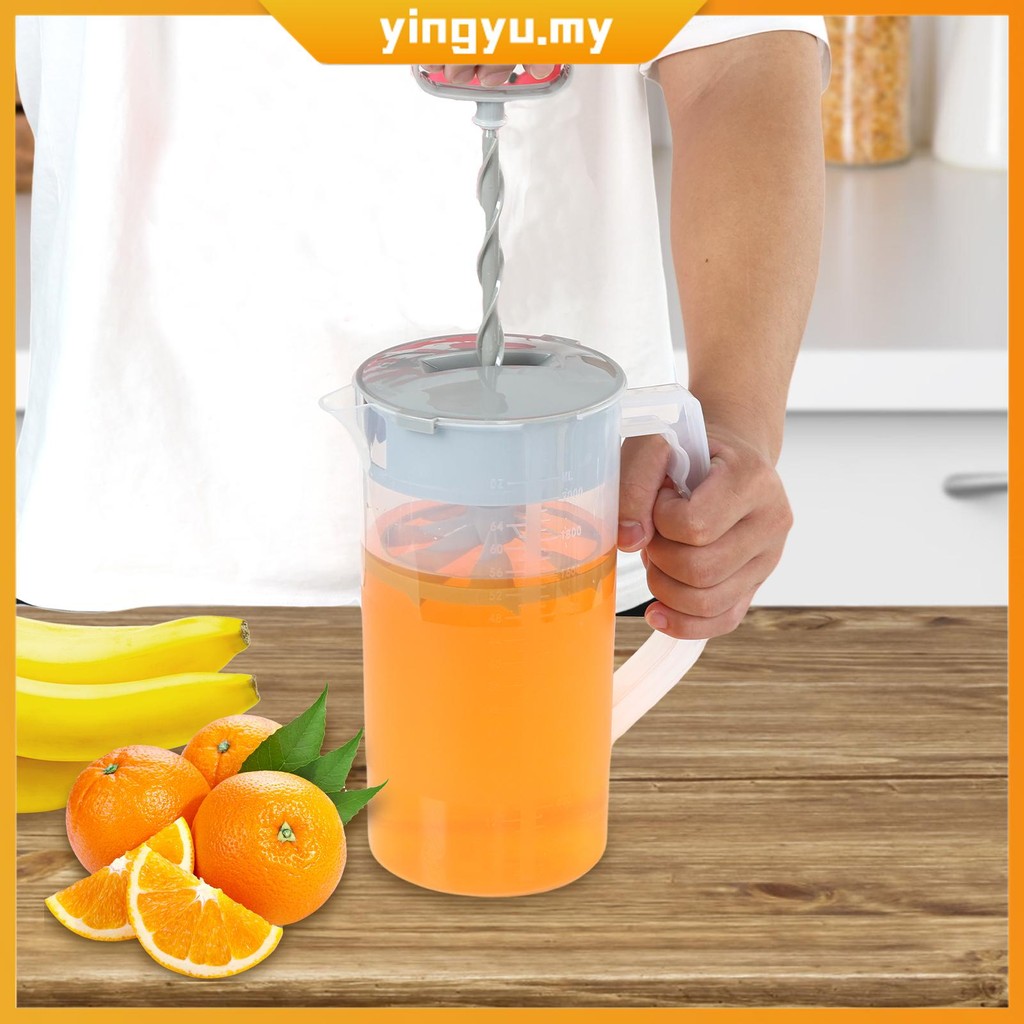 Mixing Pitcher for Drinks 2000ml Mixing Water Pitcher with Lid Wide ...