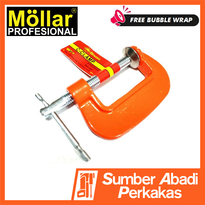 KAYU Bison Clamp C 1 Inch G Vise Clamp Clamp Wood Clamp Iron Clamp Tool ...