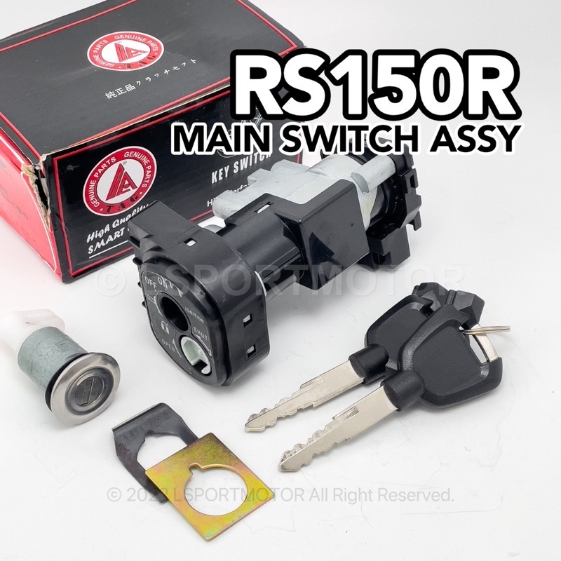 HONDA RS150R MAIN SWITCH ASSY (TAG) IGNITION SWITCH KEY LOCK STARTER ...