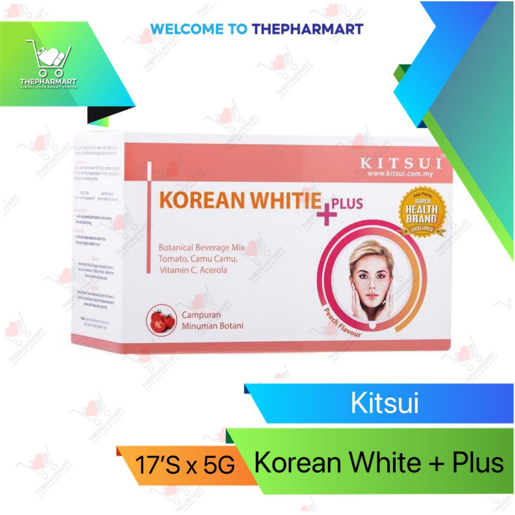 Kitsui Korean Whitie + Plus Tomato (17's X 5G) | Shopee Malaysia