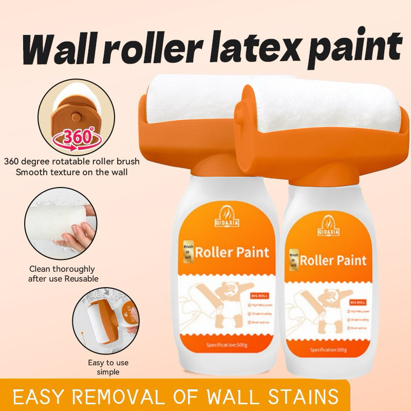 Roller Paint Water-based Multiple Uses of Wall Repair Latex Paint for ...