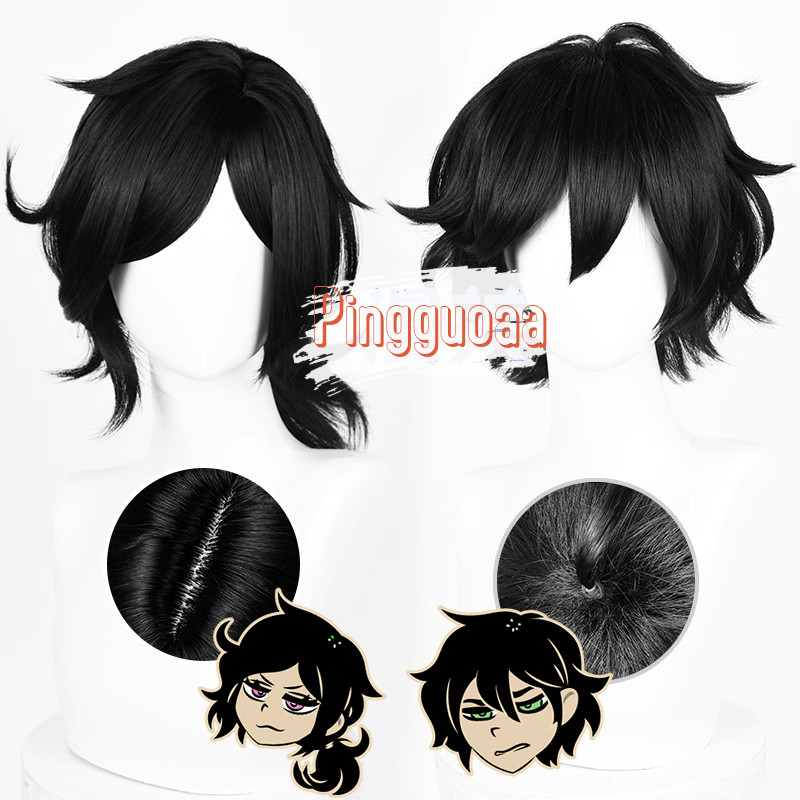 The Coffin of Andy and Leyley Ashley Graves/Andrew Graves Cosplay Wigs ...