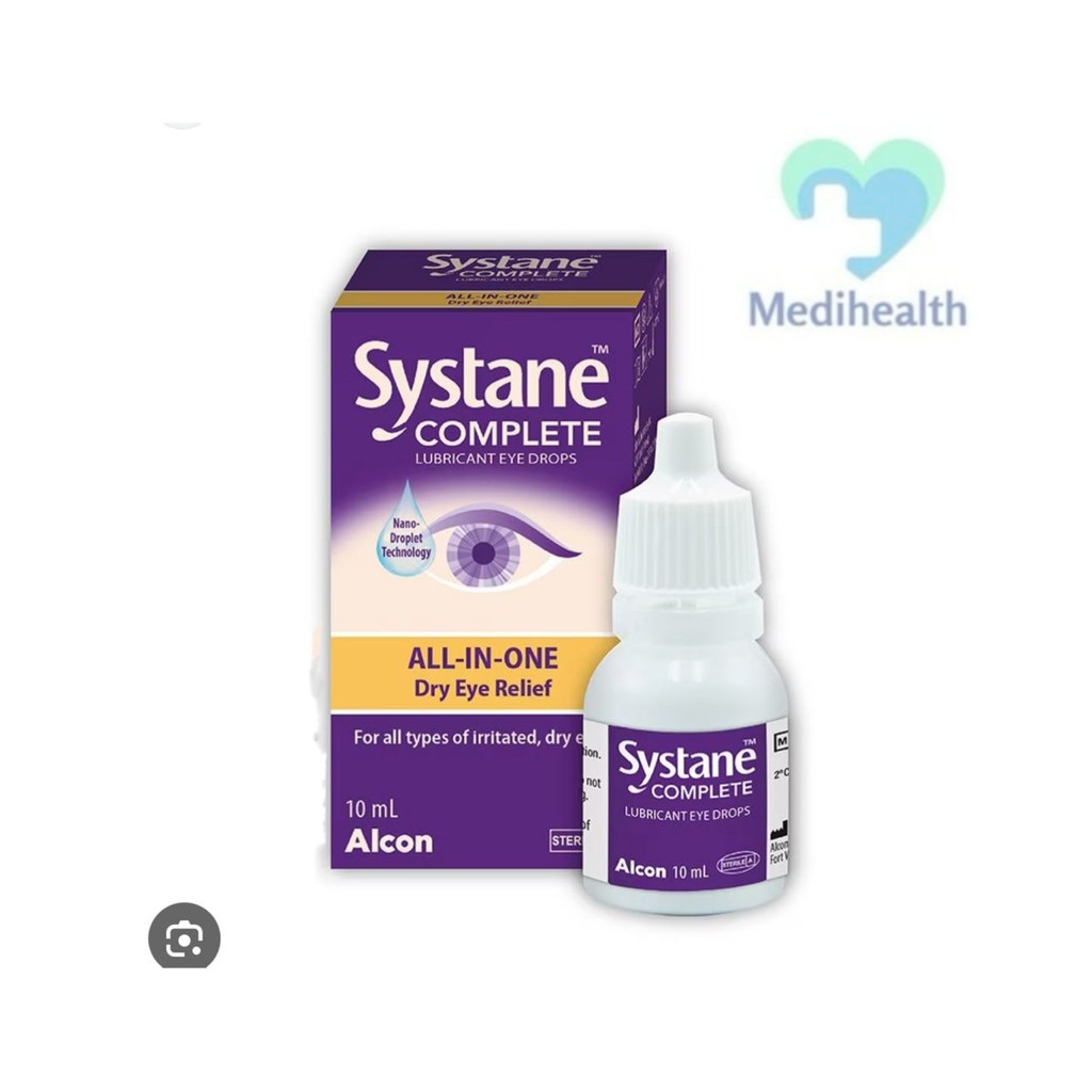 [EXP:8/25] ALCON Systane® COMPLETE Lubricant Eye Drops (10ML) | Shopee ...