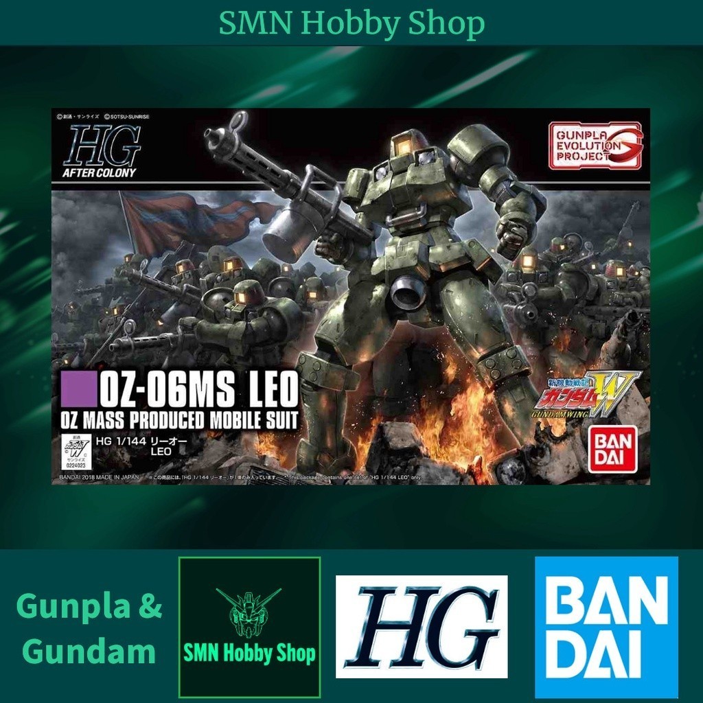 HG 1/144 OZ-06MSA Leo 211 Gunpla Gundam Toys Plastic Model Kit [HGAC ...