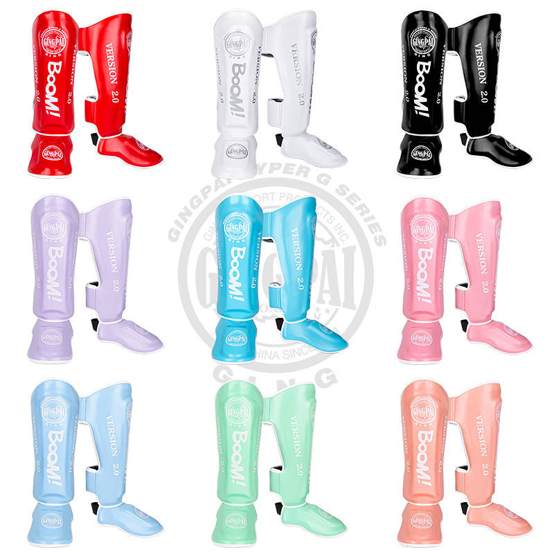 Boxing Sanda Leg Guard Adult Boys and Girls Fighting Muay Thai Fighting ...