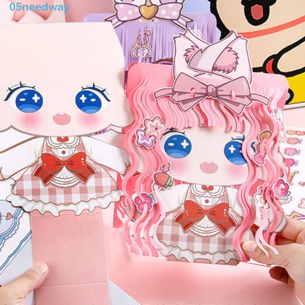 NEEDWAY DIY Paper Hairstyles Toy, Activity Montessori Girls Hair ... NEEDWAY DIY Paper Hairstyles Toy, Activity Montessori Girls Hair ...