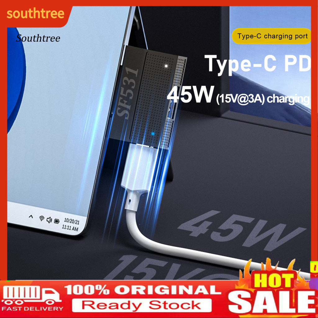 SOU_ Usb Adapter Hub Adapter Fast Charging Usb Converter for Surface ...