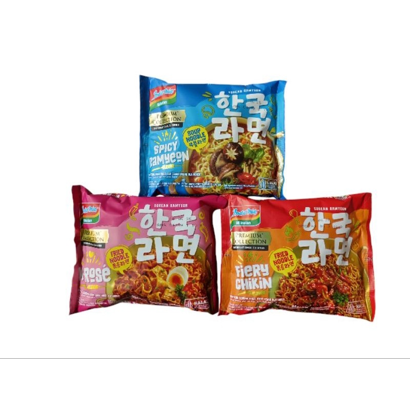 Indomie Premium Korean Ramyeon All Variants | Shopee Malaysia