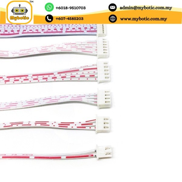 2020 XH2.54 Double Header Red White Cable (2P,3P,4P,5P,6P,8P) (10cm-20cm) | Shopee Malaysia