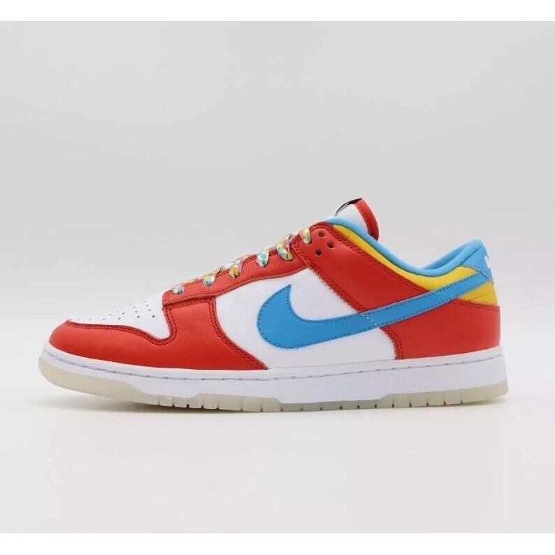 DH8009-600 Nike Dunk Low LeBron James Fruity Pebbles Habanero Red (Men ...