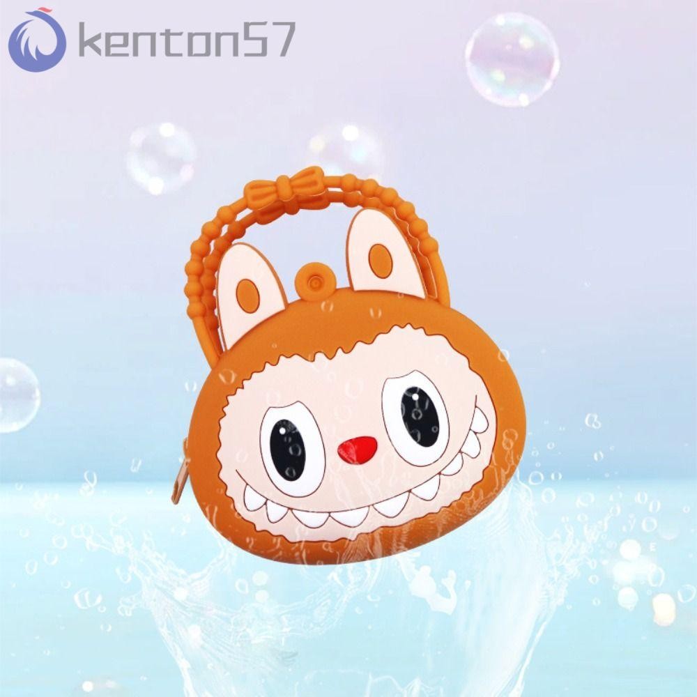 KENTON Labubu Coin Purse, Pendant Silicone Labubu Earphone Bag ...