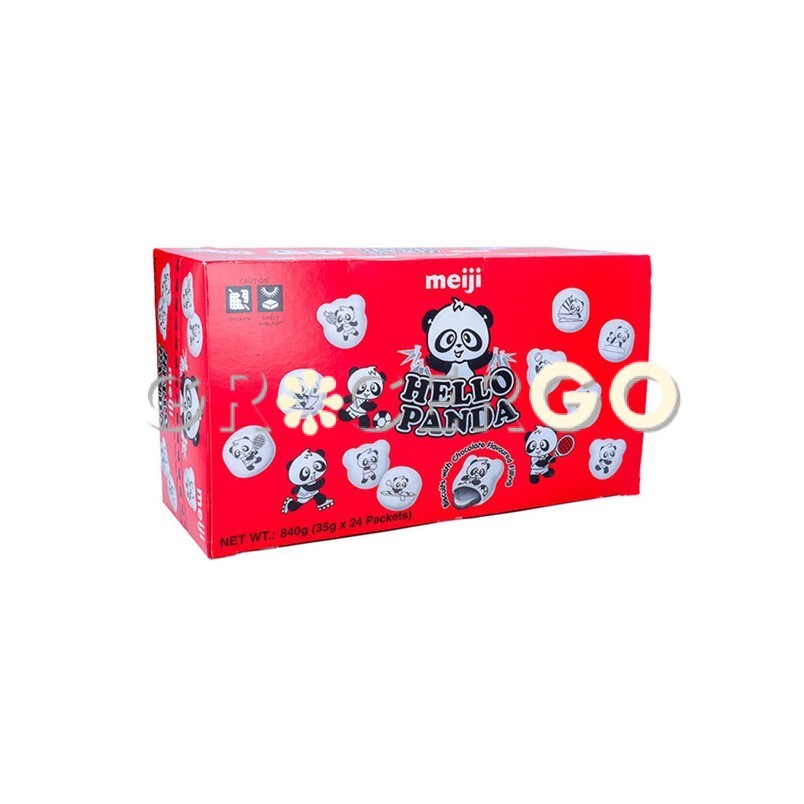 Meiji Hello Panda Chocolate Biscuits (35g x 24Packs) | Shopee Malaysia