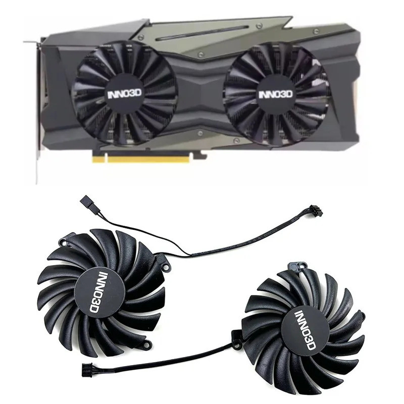 NEW CF-12910S RTX 3060 TI、3070 Twin X2 GPU Fan，For INNO3D RTX 3060 TI ...