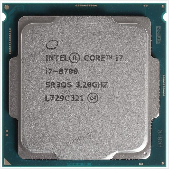 Intel Corey I3-8100 8100T 7350K 8350K I3-7100T I5 7500 7500 7600 I5 8400 I5 8500T 8500 8600 i7 ...