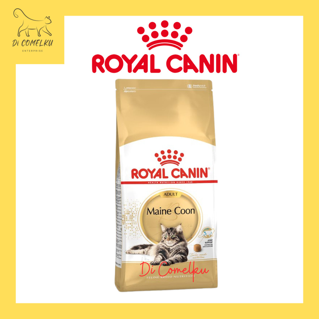 (4kg Original Pack) Royal Canin Maine Coon Adult Cat Dry Food Kibbles ...