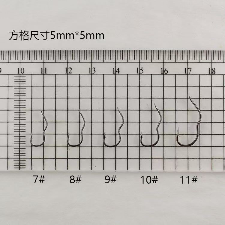 Pinxin Genuine Sanwan Three-Bend Fish Hook Bulk Automatic Flip Hook New ...