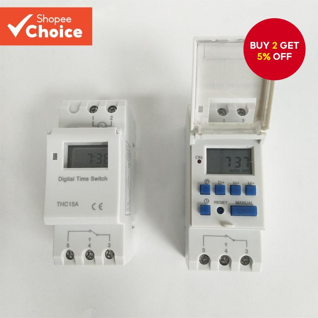 Digital timer weekly programmable timer 24hour timer Electronic timer | Shopee Malaysia
