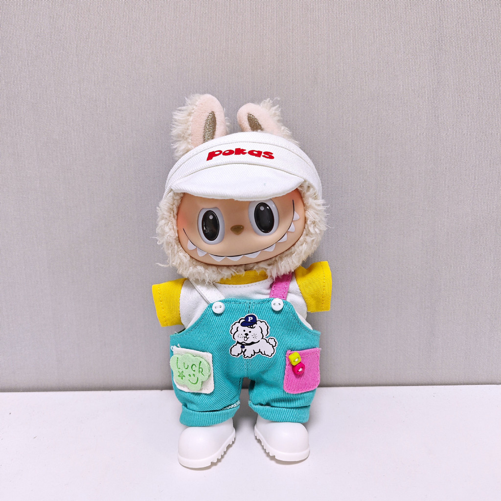 15cm 17cm Labubu Clothes Rainbow Puppy Set Doll Clothes For labubu V1 ...
