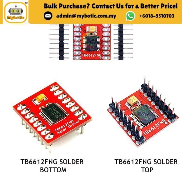 TB6612FNG MOTOR DRIVER MODULE | Shopee Malaysia