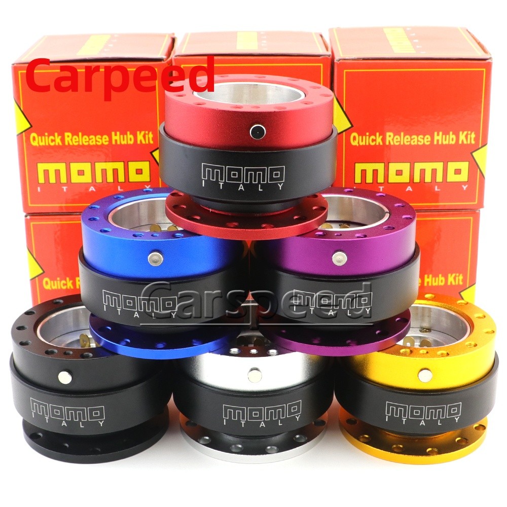 MOMO Car Modification Quick Release Steering Wheel Hub Adapter 6 Hole ...