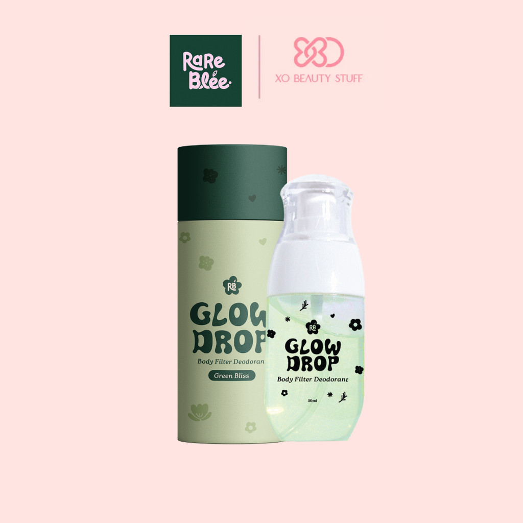 RAREBLEE Glow Drop Body Filter Deodorant (Green Bliss) | Shopee Malaysia