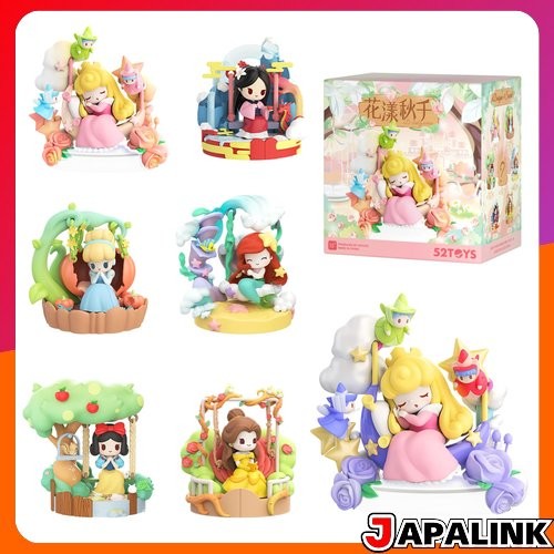 52TOYS DISNEY PRINCESS D-baby Series-Floral Swing Blind Box Trading Figure, Collectible Figure ...