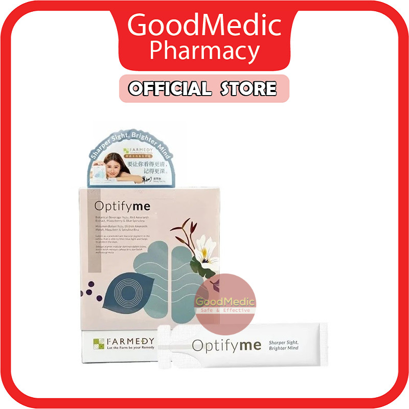 Farmedy Optifyme Eye Health Supplement 15s – Lutein, Zeaxanthin ...