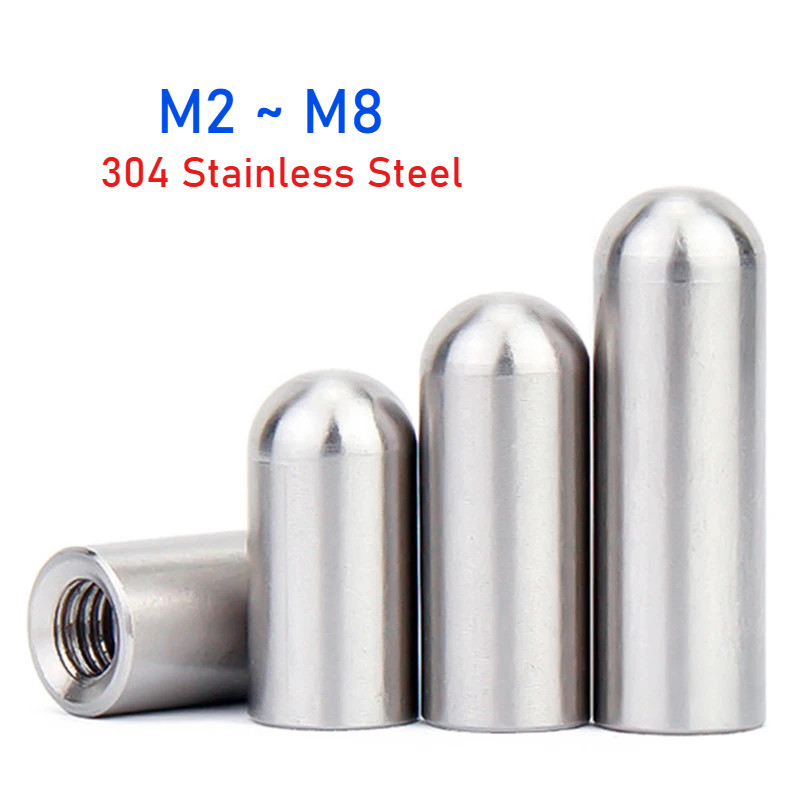 M2~M8 304 Stainless Steel Internal Thread Cylindrical Pin Internal ...