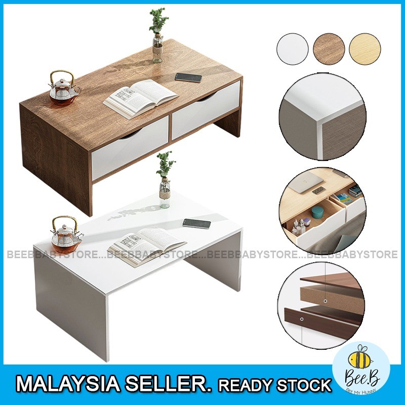 Meja Belajar Kanak Japanese Style Small Floor Table Student Study Desk ...