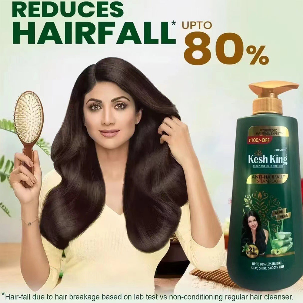 Kesh King Ayurvedic Shampoo Reduces Hair Fall | Shopee Malaysia