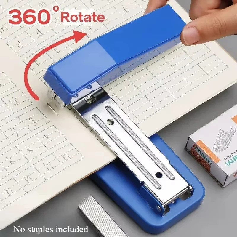 Rekaan Klasik 360 Logam Boleh Diputar Stapler Tugas Berat Standard ...