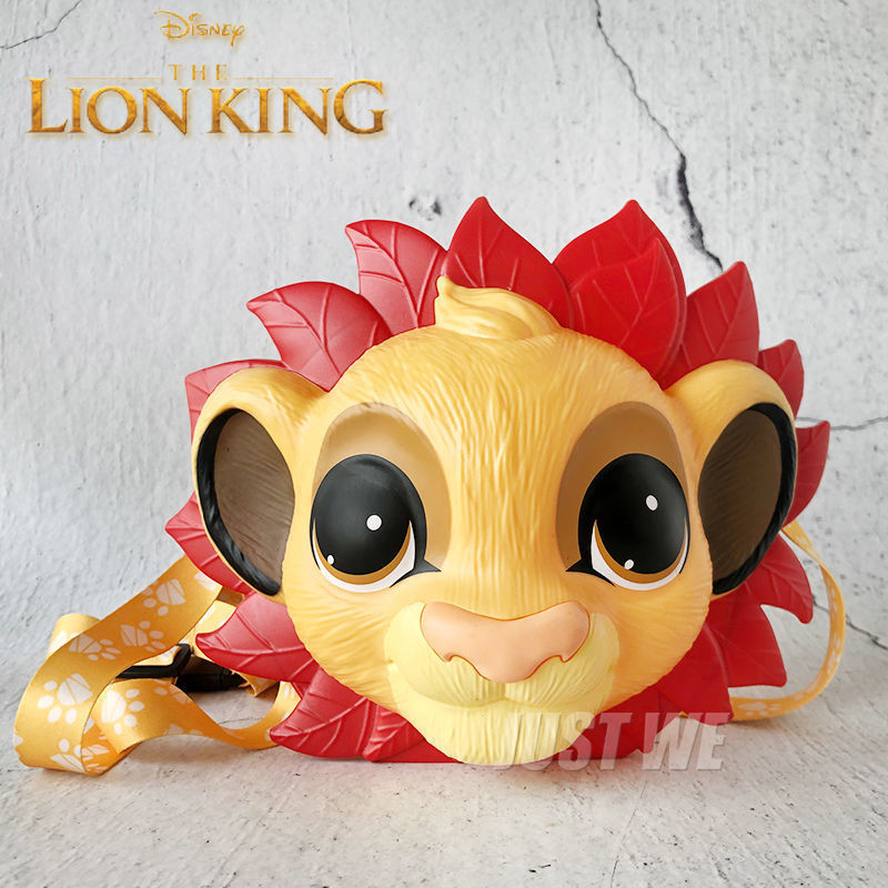 Water Cup Lion King Straw Cup Drink Cup Simba Shape Cup Popcorn Bucket ...