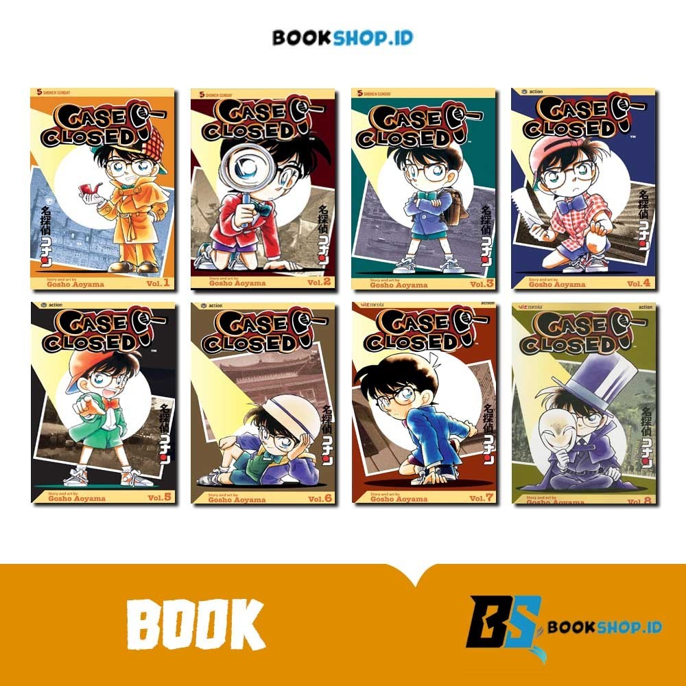 Detective Conan Comics: Case Closed - English Comics | Shopee Malaysia