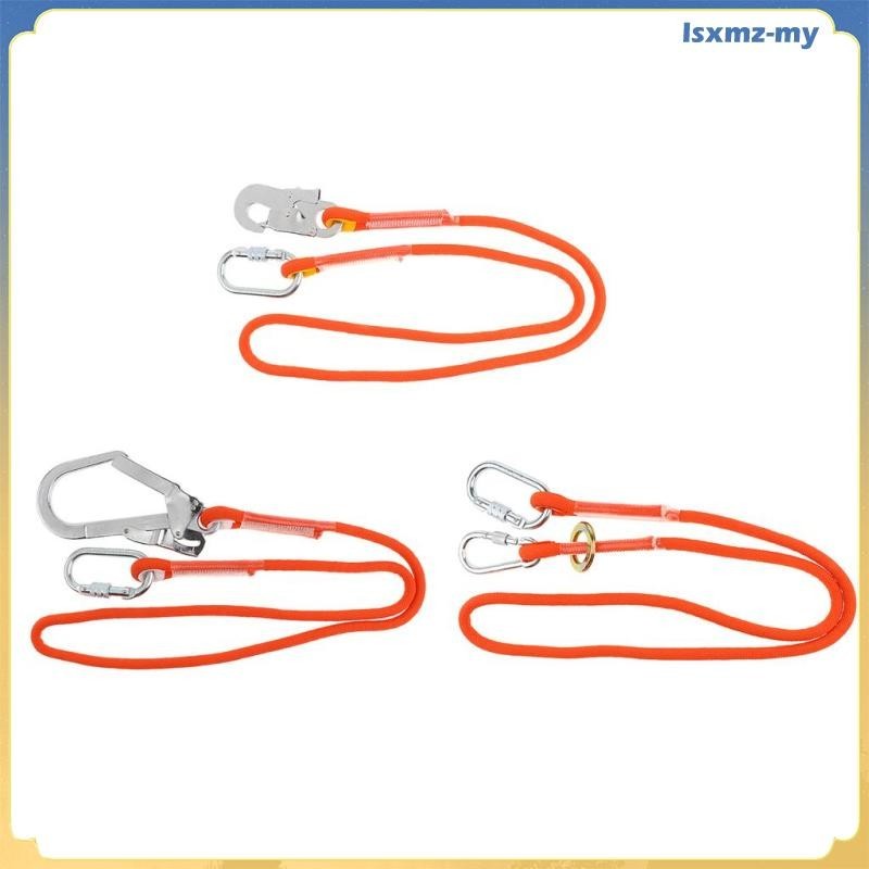 [LsxmzMY] Outdoor Rock Climbing Arborist Fall Arrest Lanyard with Snap ...