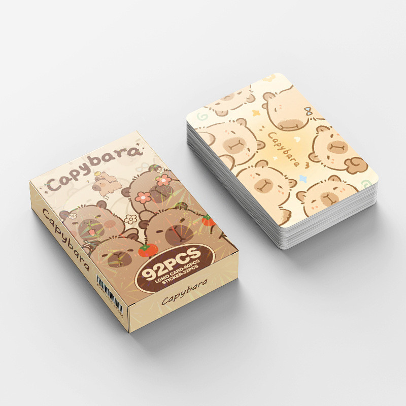 92pcs Anime Manhwa Manga Capybara WIND BREAKER Lomo Cards Tokyo Ghoul ...