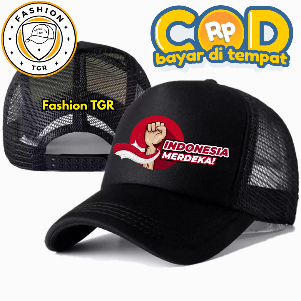 Fashion Cod!!! MERDEKA INDONESIA Trucker Hat - MERDEKA INDONESIA Distro ...