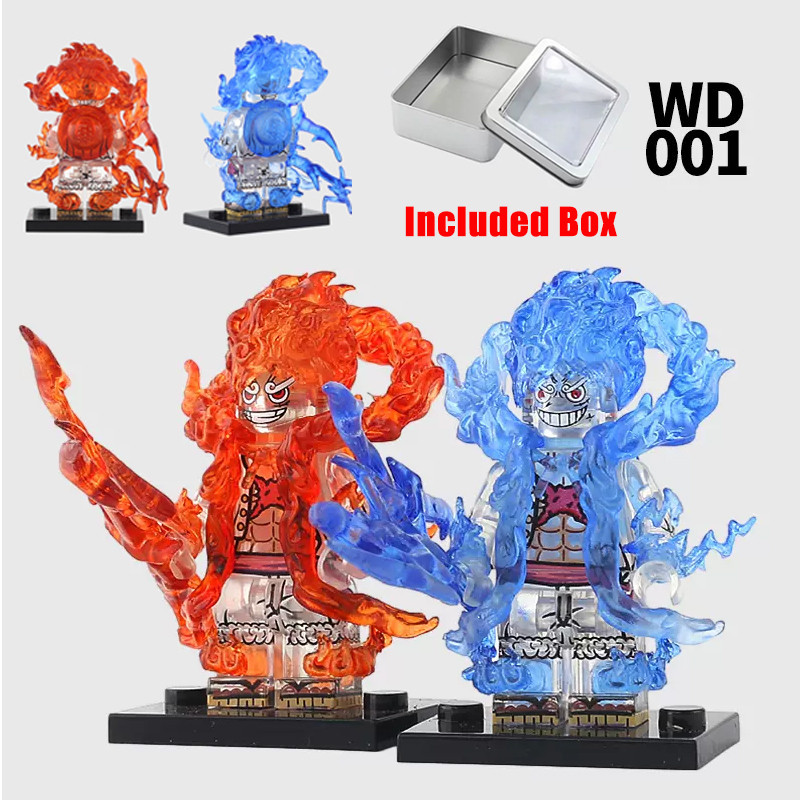 One Piece Building Monkey D. Luffy Blocks Nika Luffy Figures Toy ...