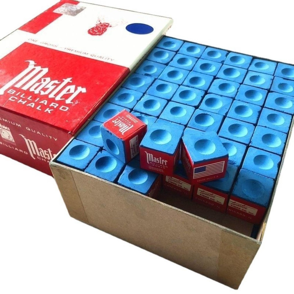 【Local stock】12pcs Billiards Cue Chalk, Pool Cue Chocolate Powder ...