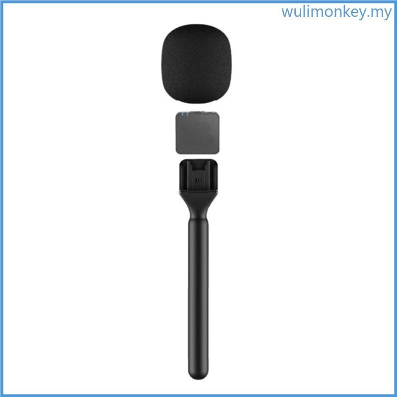 WU Set of 3pcs Universal Microphone Stick with Square Base Label Block ...