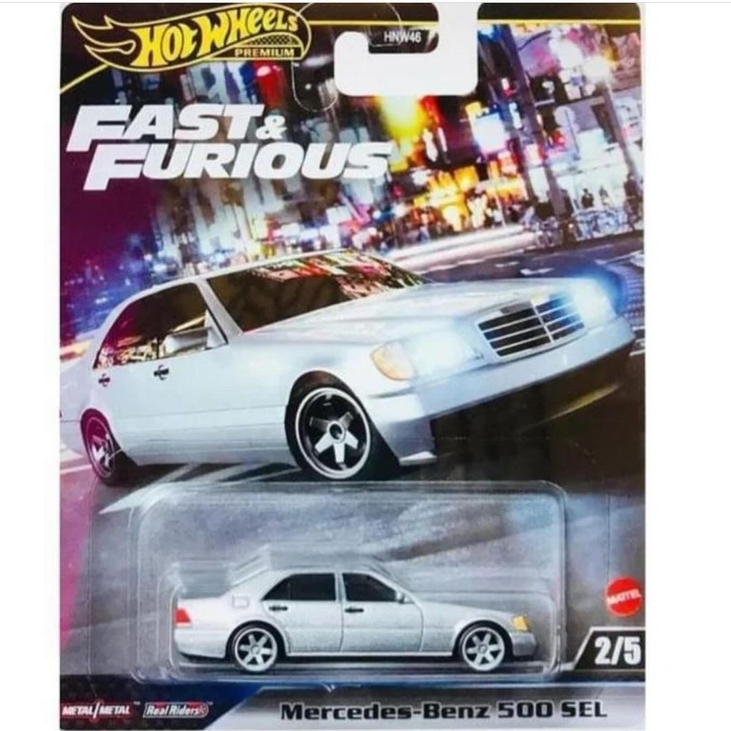 Premium HOTWHEELS MERCEDES-BENZ 500SEL FNF FREE PROTECTOR | Shopee Malaysia