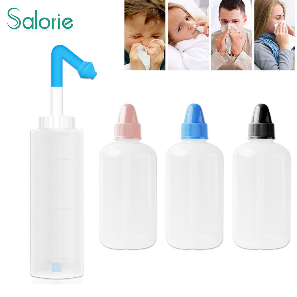 Nasal Wash 250/300Ml Sinus Rinse Bottle/For Allergic Rhinitis Sinus And ...