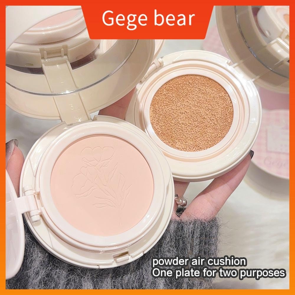 Full Coverage Foundation Setting Powder 2 In 1 Facial BB Cream Cushion Waterproof Gege Bear ...