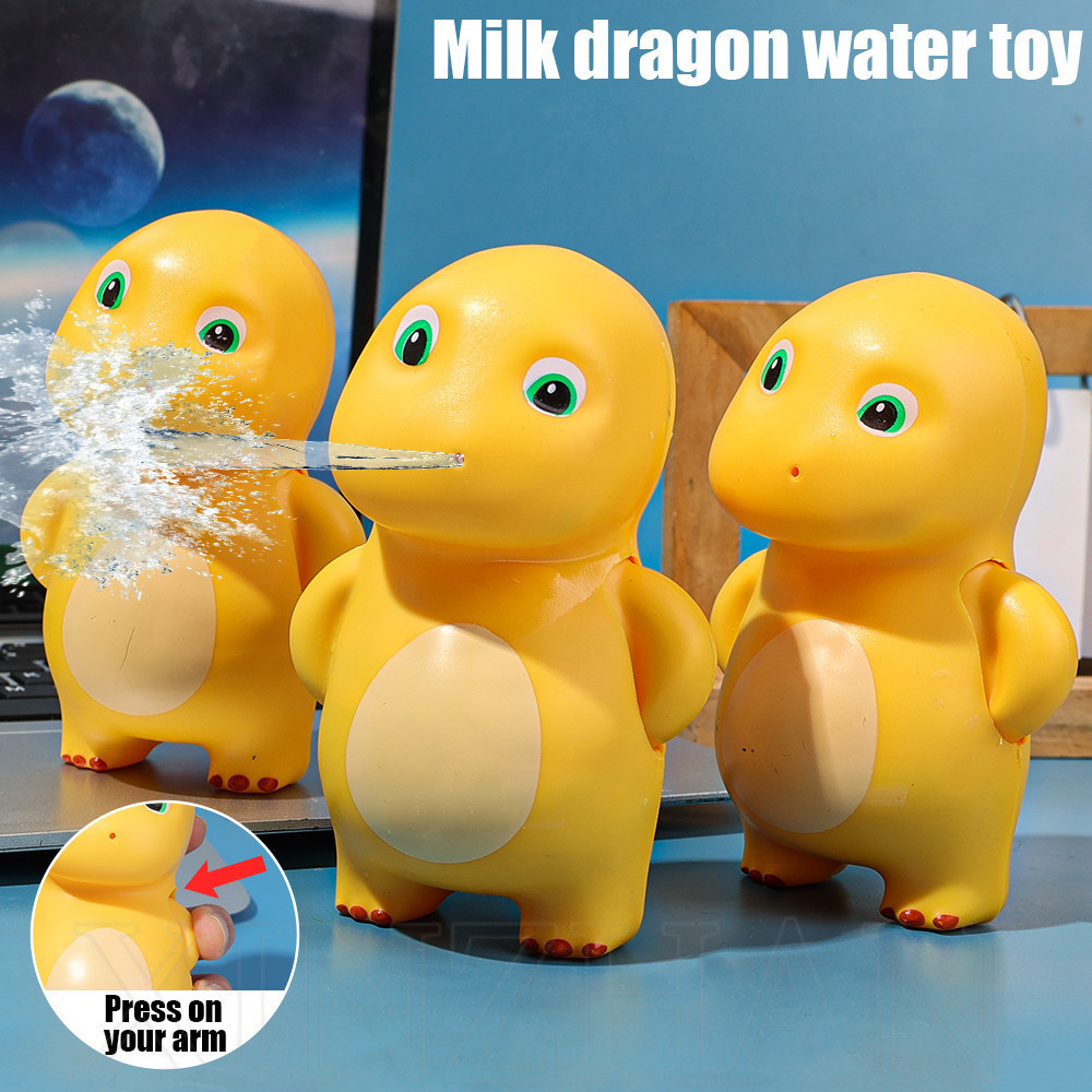 Children's Water Toys - Cute Water Spray Milk Dragon - Press Type ...