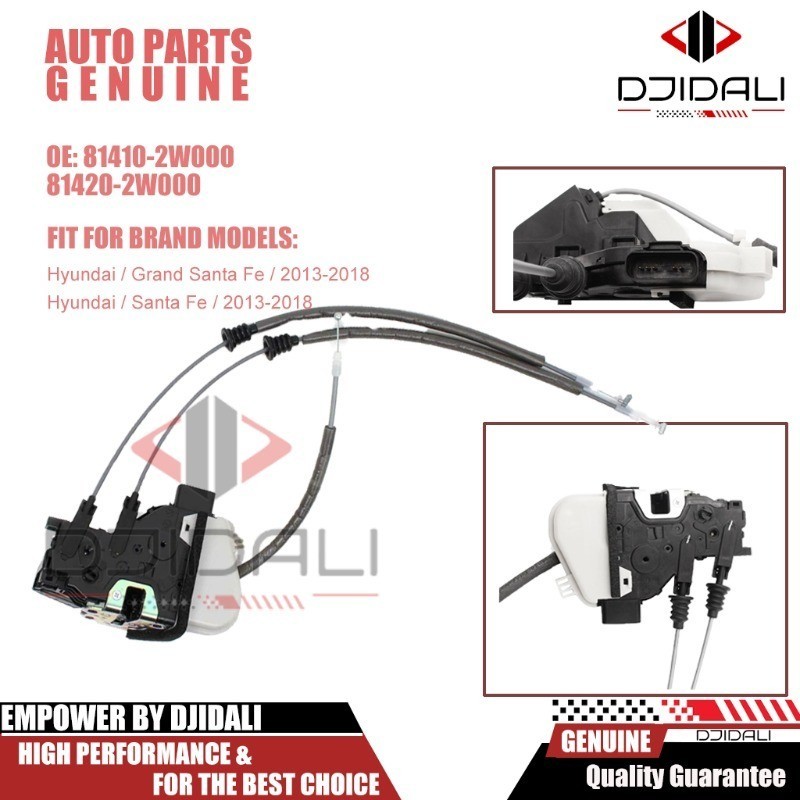 Door Latch / Door Actuator For Hyundai Santa Fe (2012-2018) , Grand ...