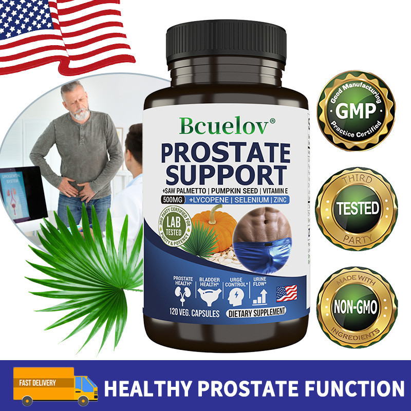 Prostate Support, Improved Nighttime Urination, Bladder Health, Men's ...
