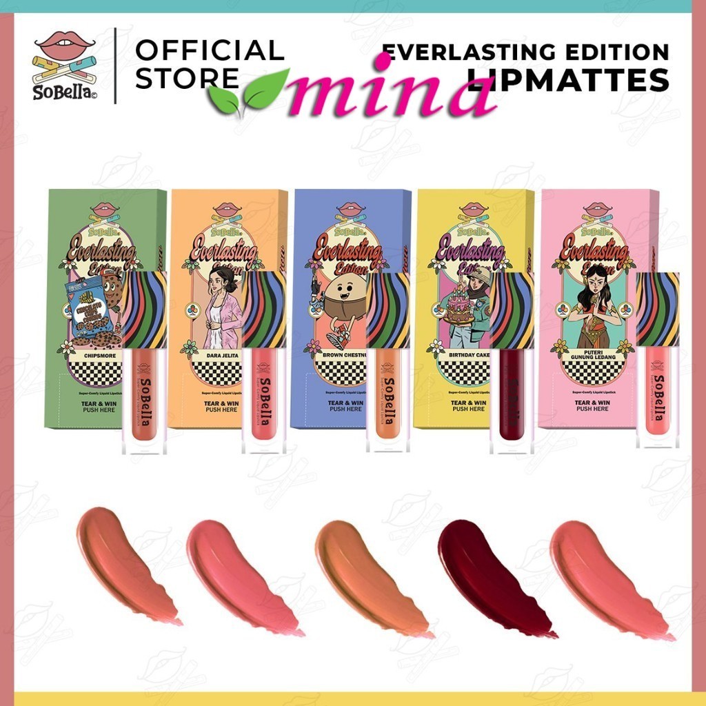 SOBELLA Lipmatte Raya Edition Special For Raya Lipstick Brown Chipsmore ...