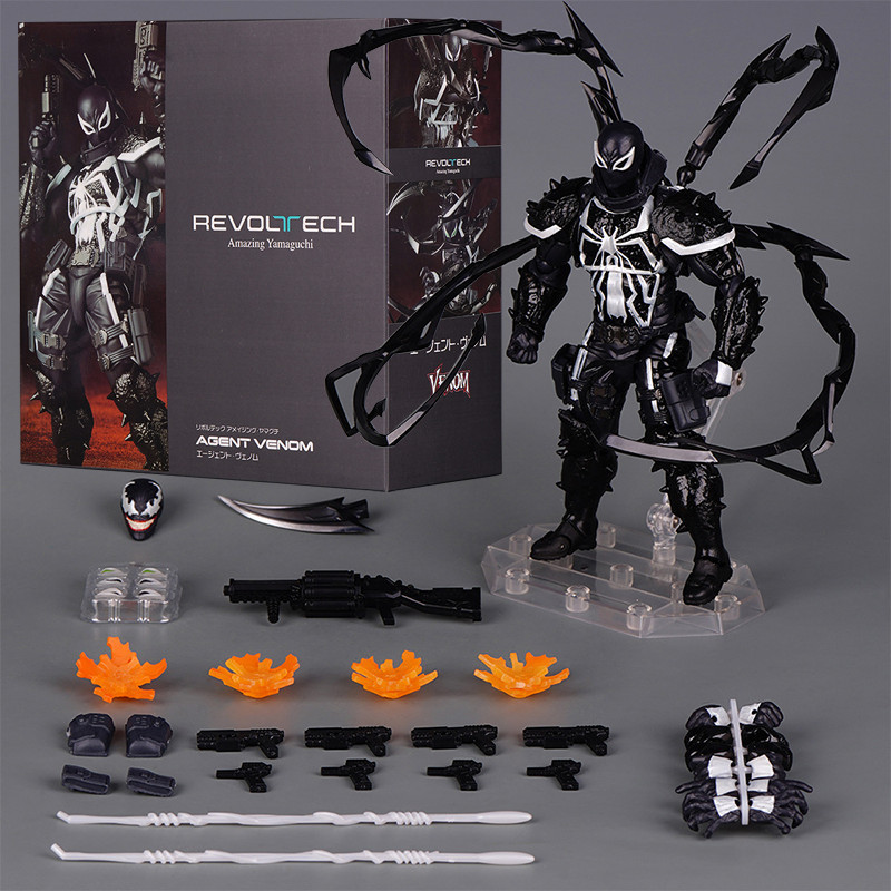 Amazing Fantasy Marvel Action Figure Agent Venom Revoltech Eugene ...