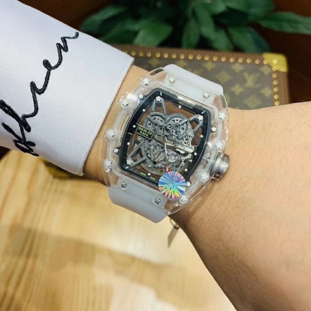Richard Men's Watch, Automatic, Waterproof, Clear Color For Students ...