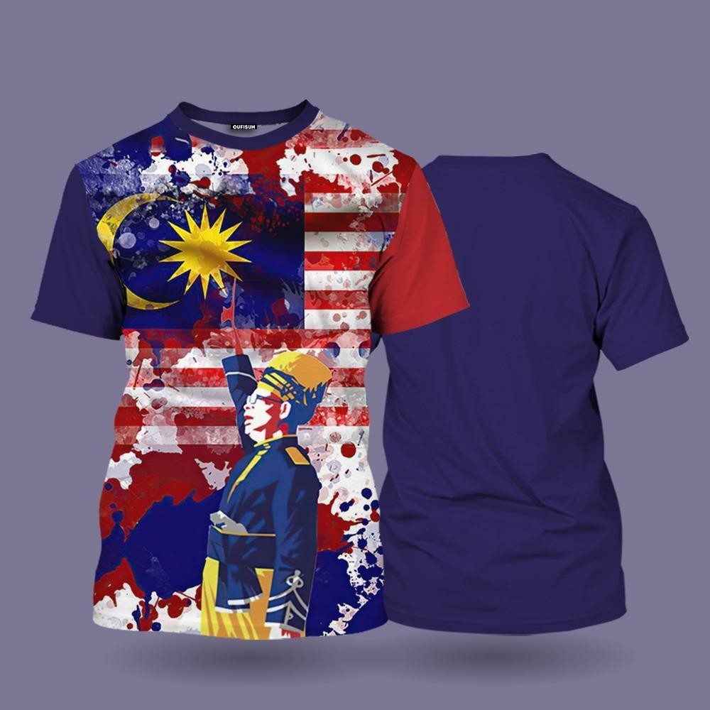 Fashion Baju Merdeka Malaysia Axellent Hari Kemerdekaan Merdeka Tshirt ...