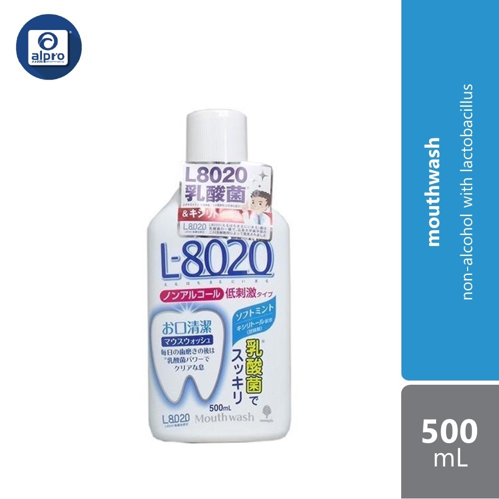 Cuchupe L8020 Non-Alcohol Mouthwash With Lactobacillus 500ml (Soft Mint) | Shopee Malaysia